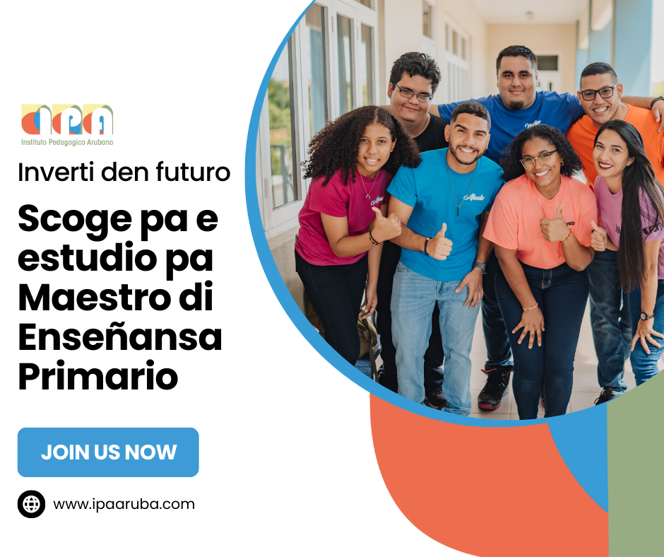 Inverti den futuro: scoge pa e estudio pa Maestro di Enseñansa Primario